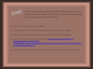 Mastery Journey Timeline | PPT