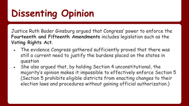 Shelby county vs. holder | PPT