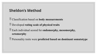 Sheldon theory of personality .pptx