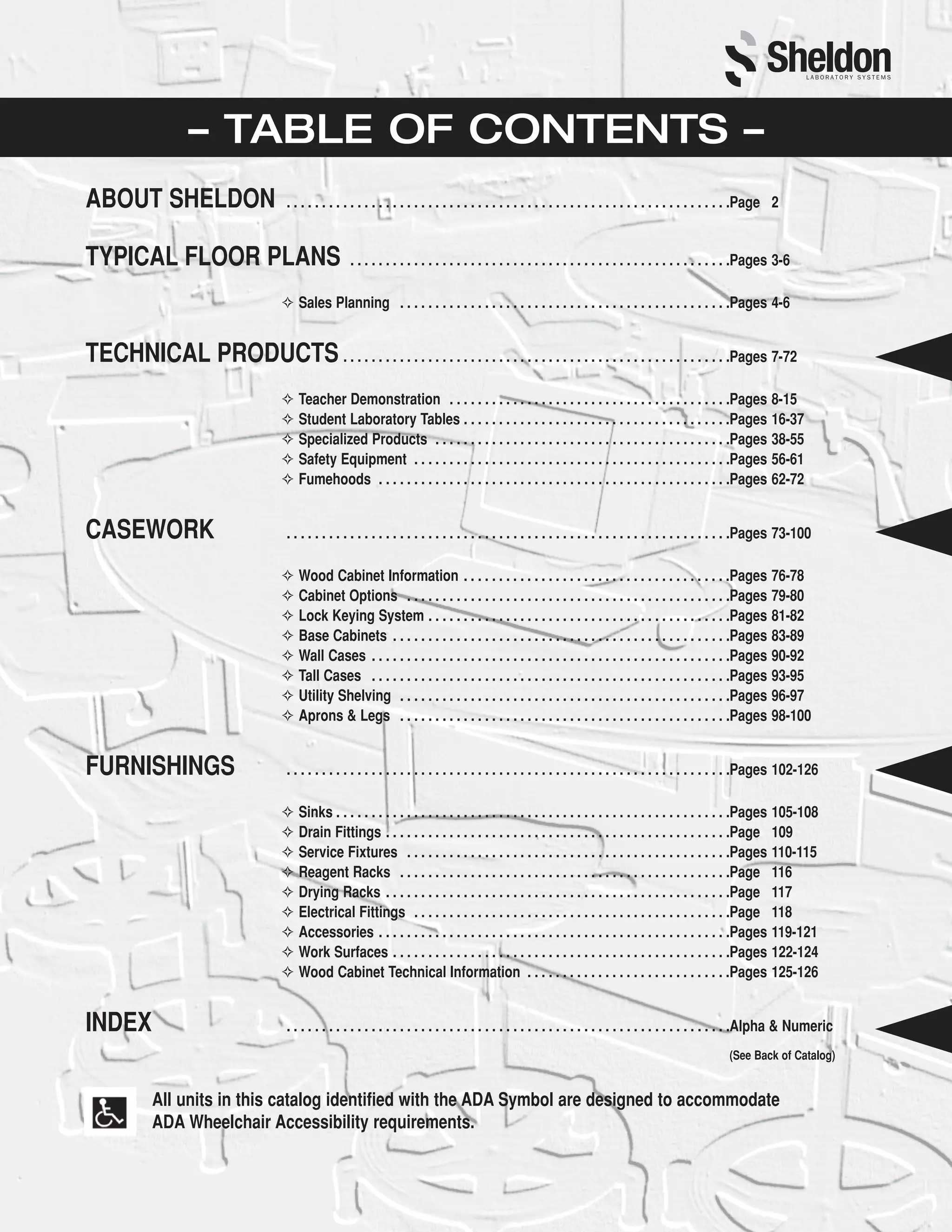 Sheldon Science Lab Furniture Planning Guide | PDF