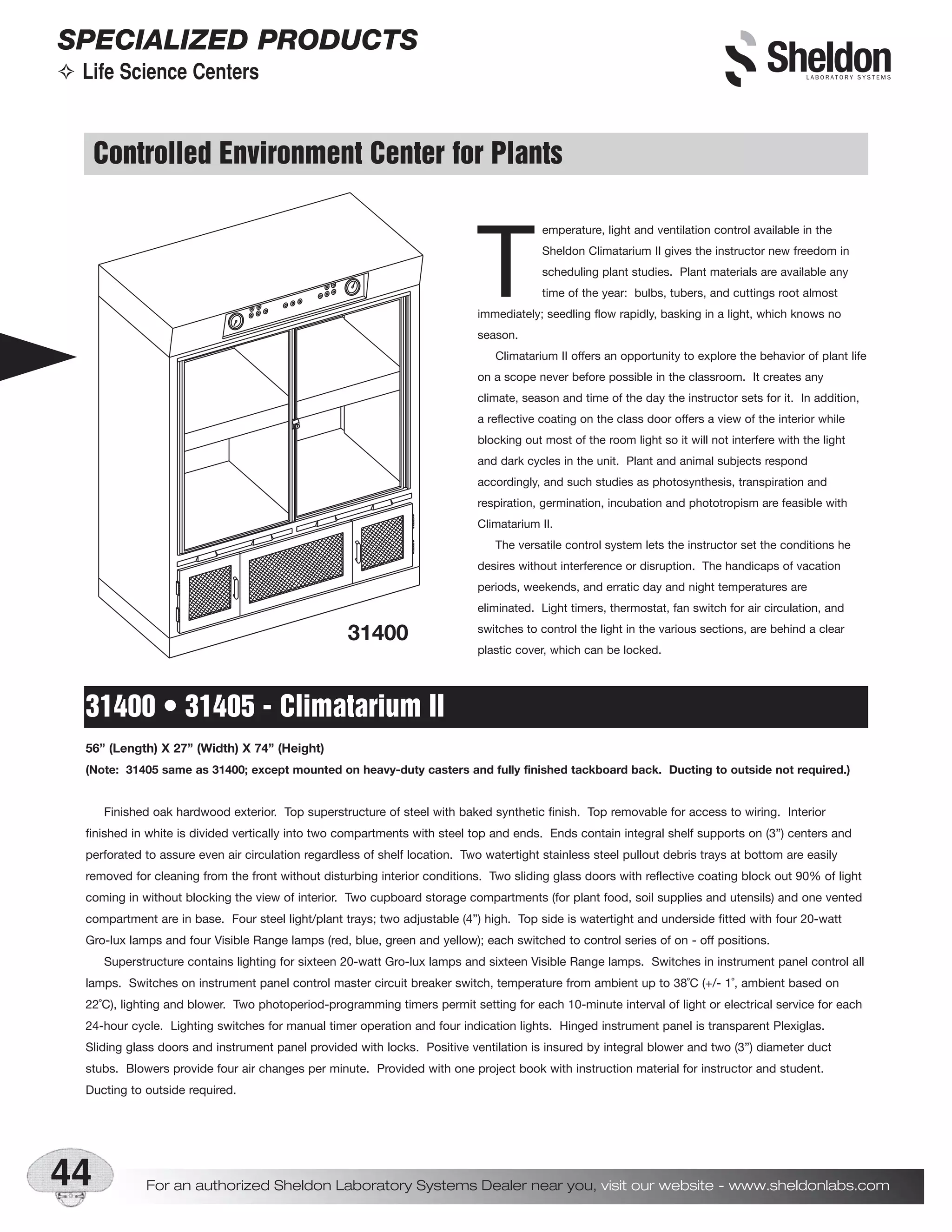 Sheldon Science Lab Furniture Planning Guide | PDF