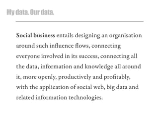 My data. Our data. | PDF