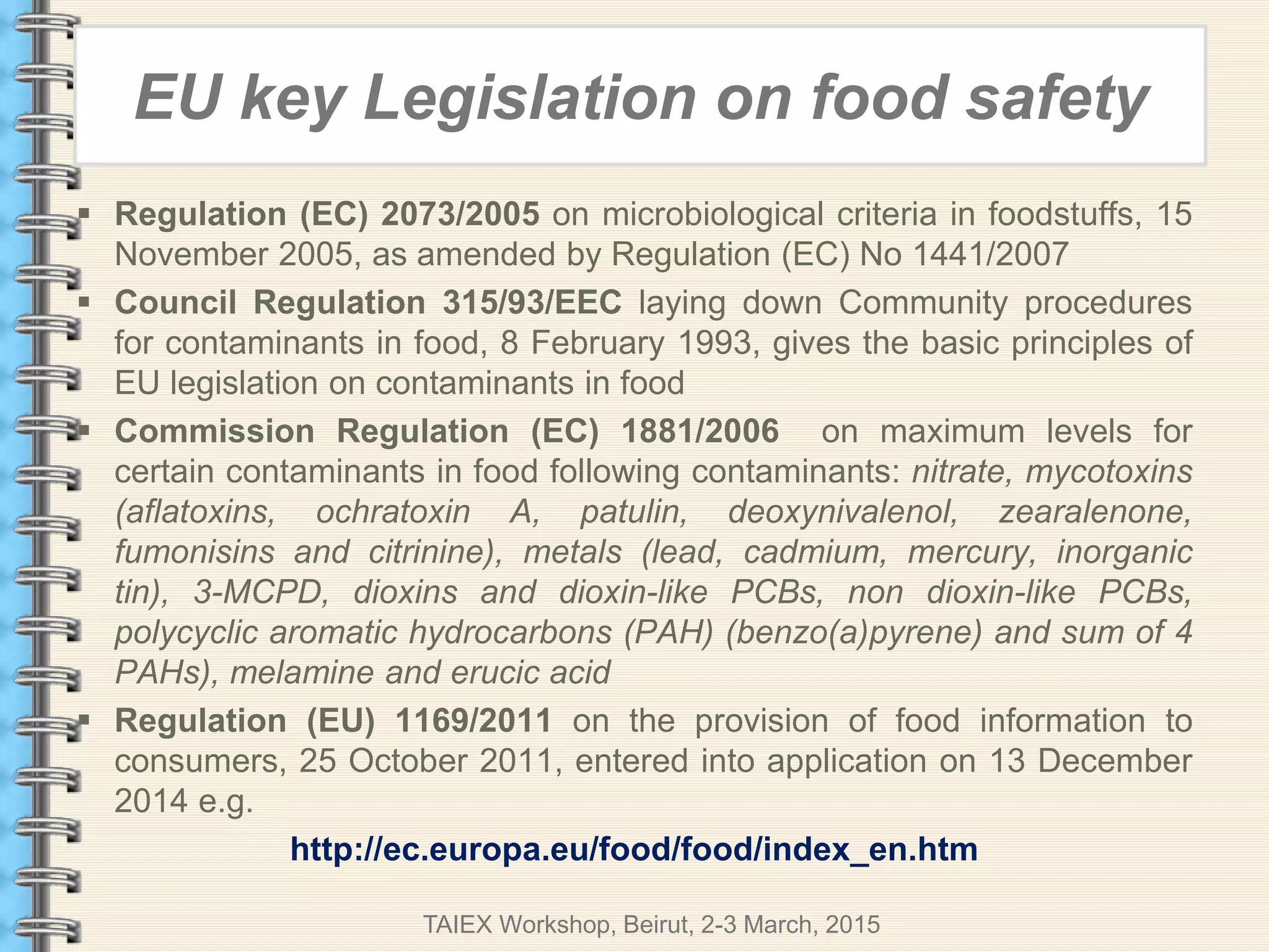 Shelf life and date marking requirements for packaged food | PPTX