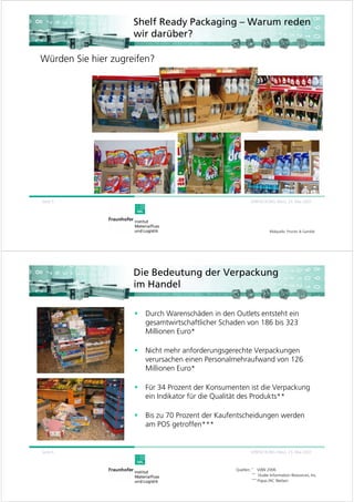 Shelf Ready Packaging | PPT