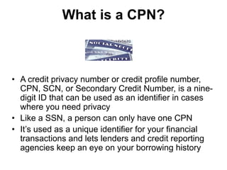 Shelf Corps CPNs and Tradelines | PPTX