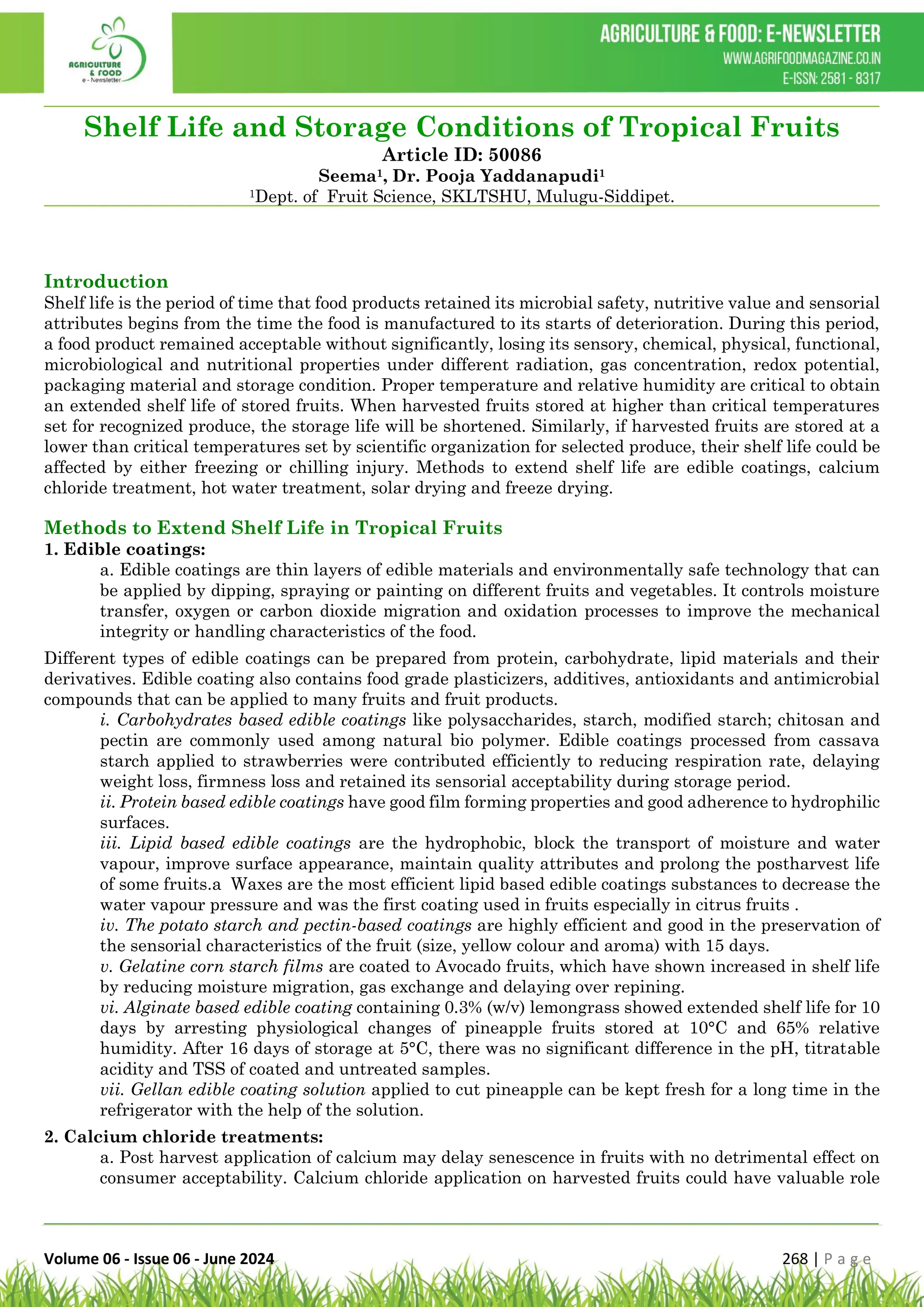Shelf life and storage conditions of tropical fruits.pdf