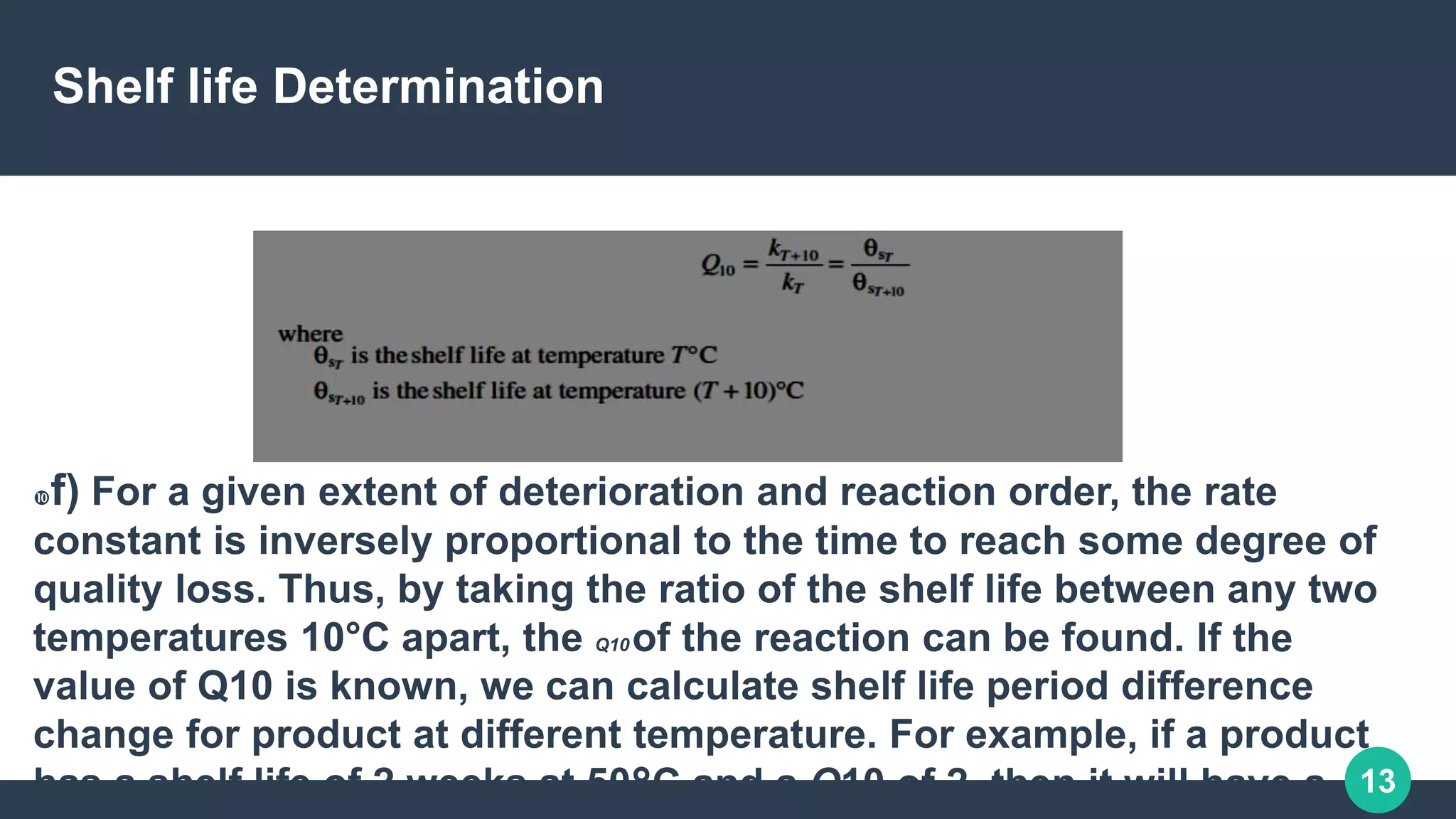 Shelf life determination | PPT
