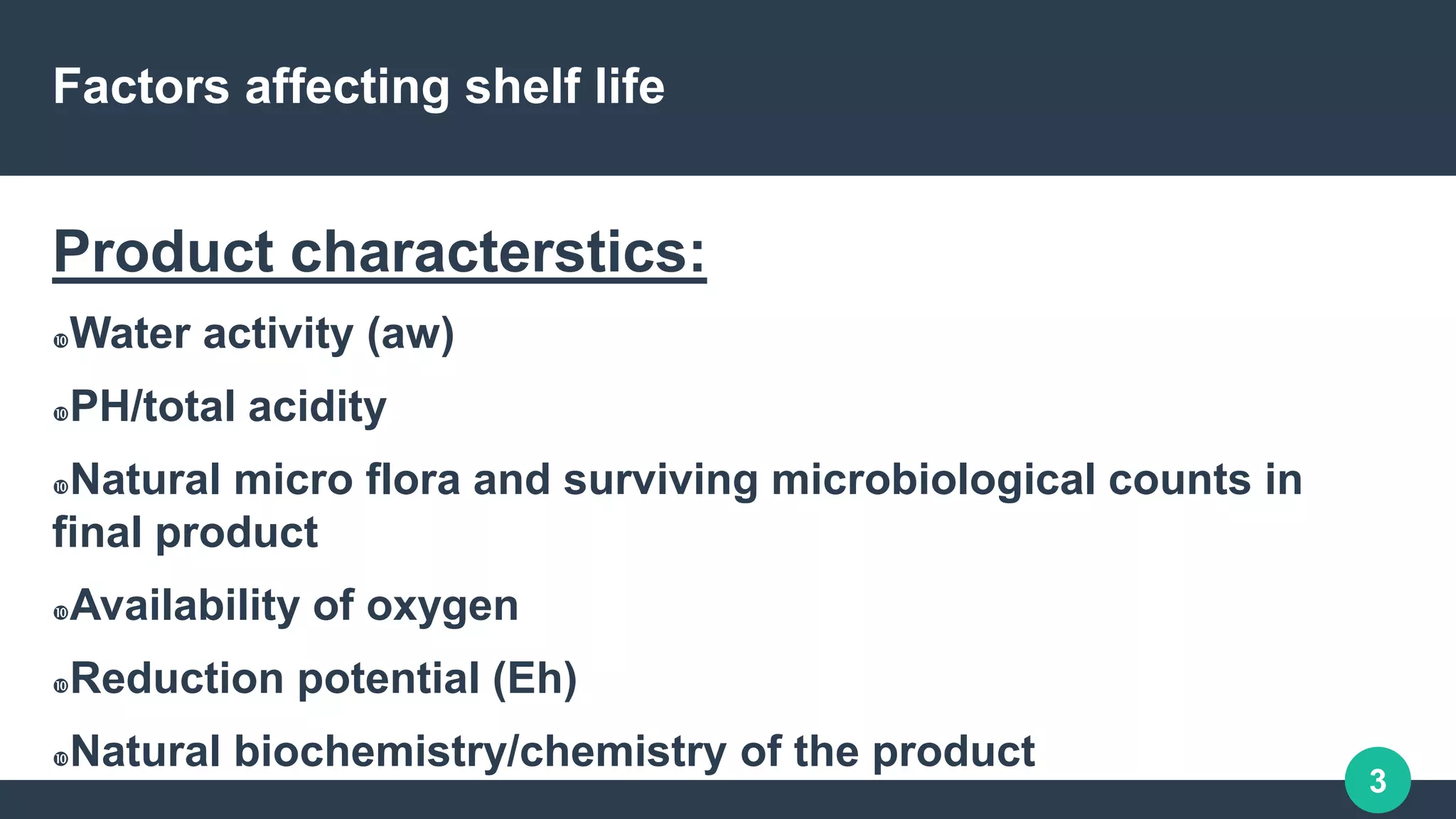 Shelf life determination | PPT