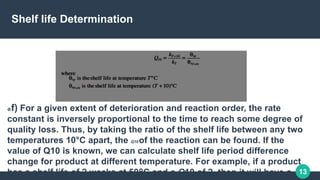 Shelf life determination | PPT