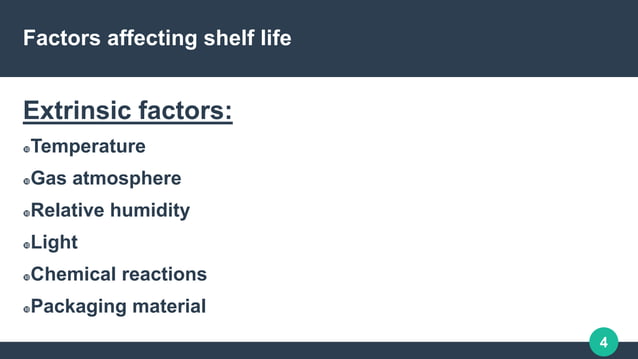 Shelf life determination | PPT