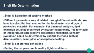 Shelf life determination | PPT