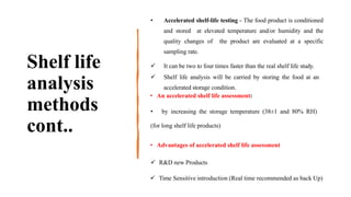 shelf life extension of food .pptx