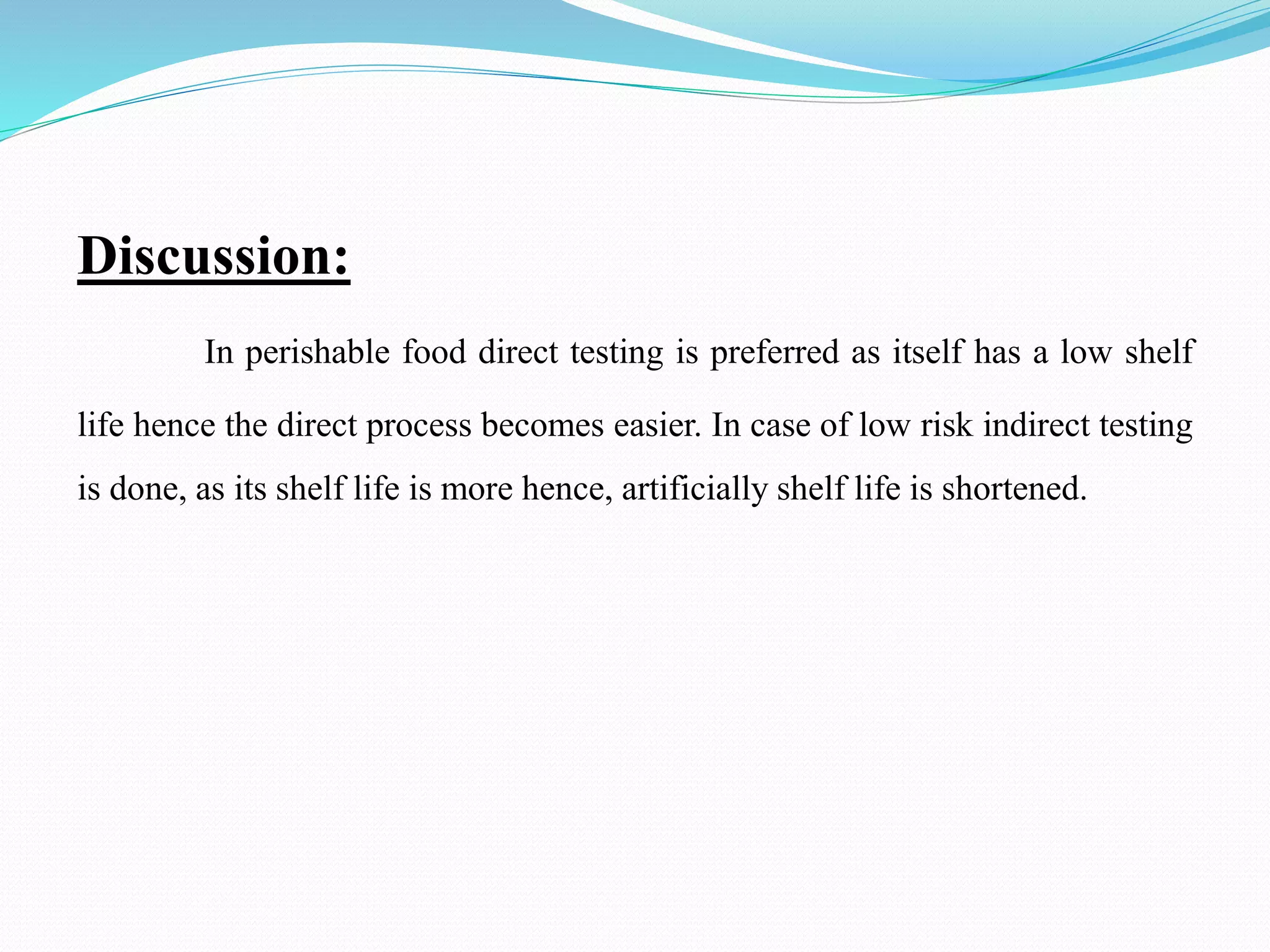 Shelf Life of Highly Perishable Food SlideShare | PPTX