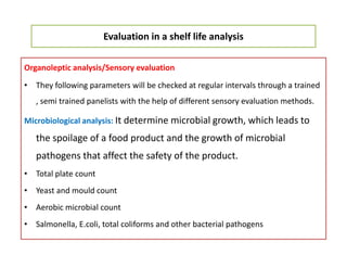 Shelf life of food | PDF