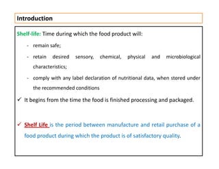 Shelf life of food | PDF