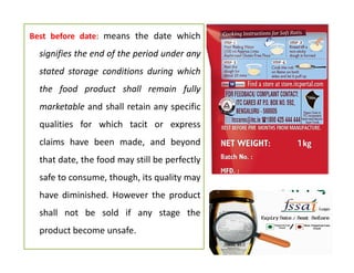 Shelf life of food | PDF