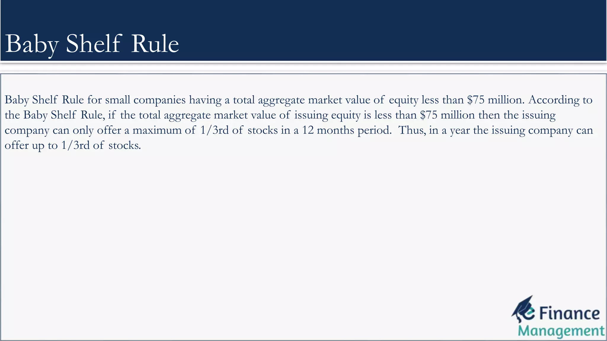 Shelf Registration | PPTX