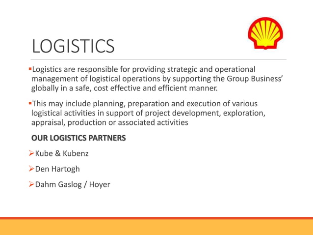Shell company | PPTX | Logistics and Transportation Industry | Industries