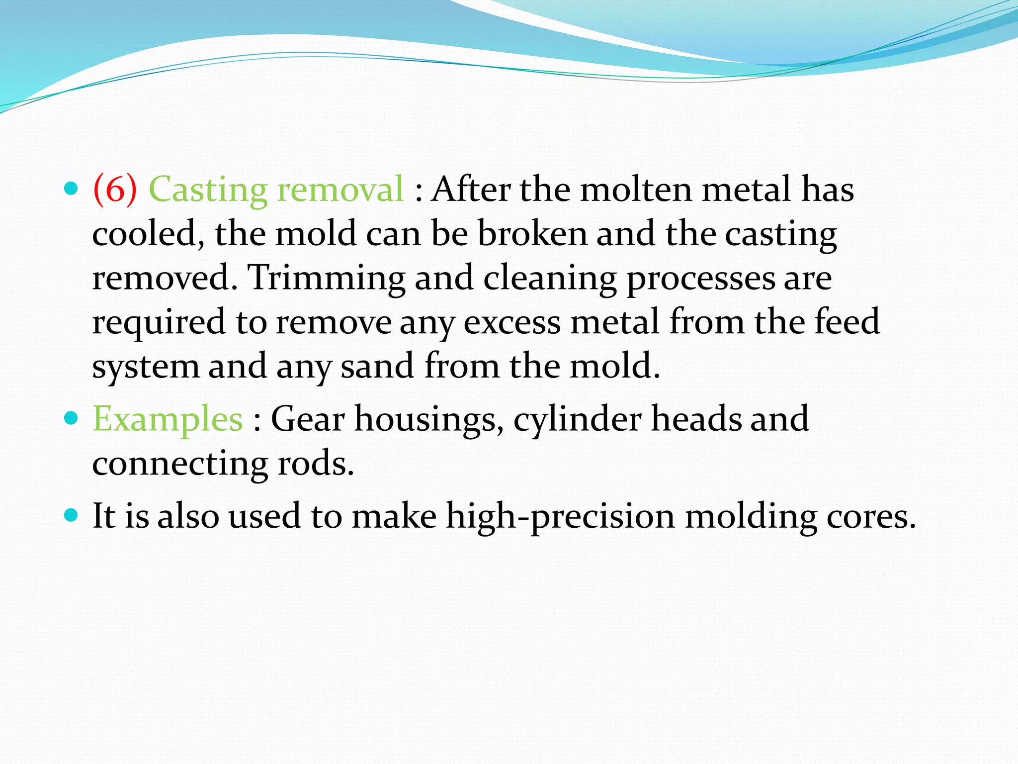 Shell molding process | PPTX