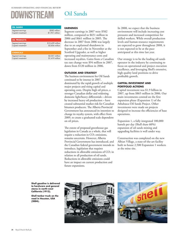 Shell 2007 Annual Review | PDF