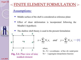 shear deformation theory of shell structure.pptx