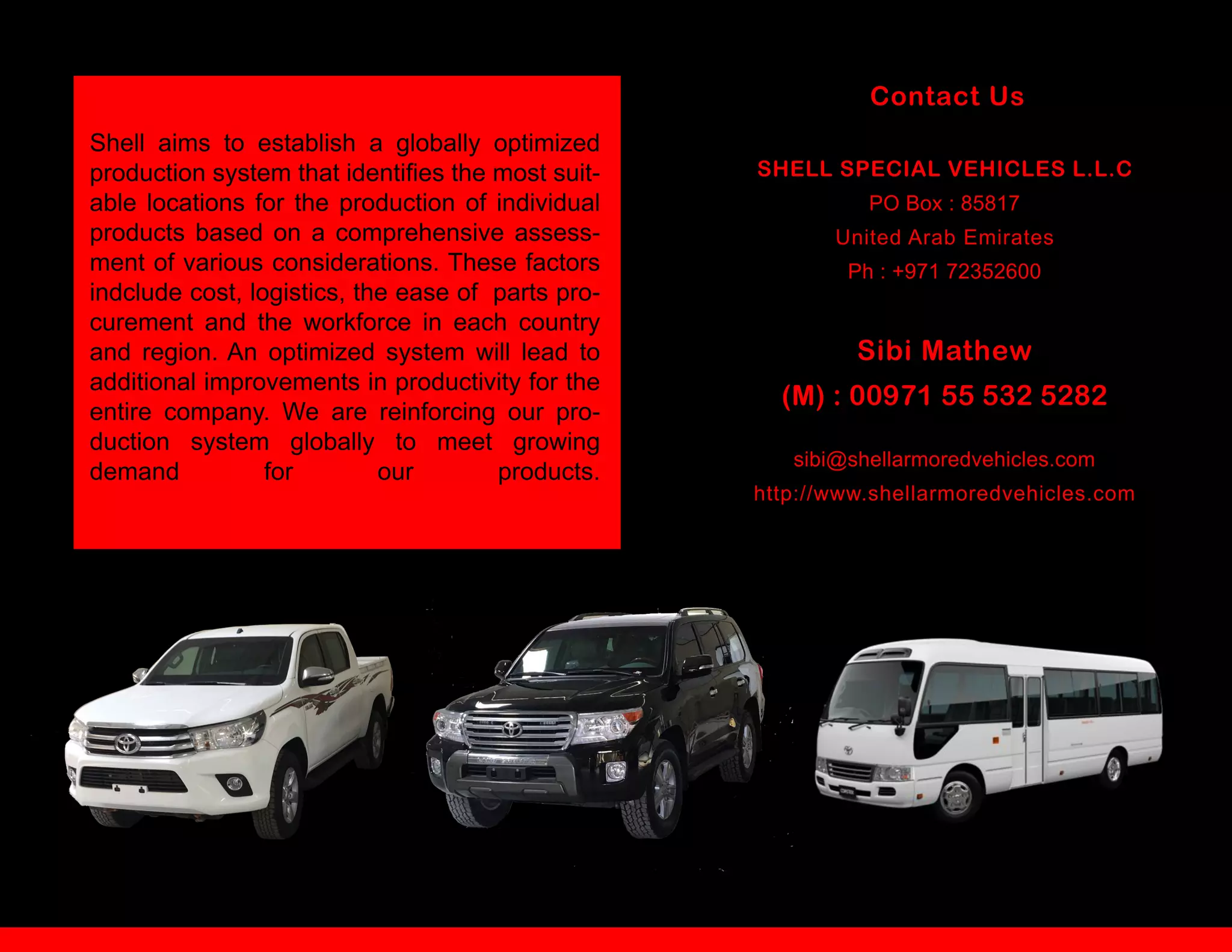 Shell Special Vehicles L.L.C | PPT
