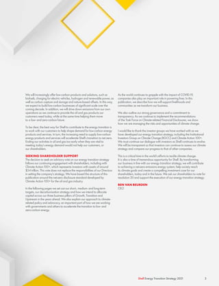 Shell Energy Transition Strategy 2021 | PDF