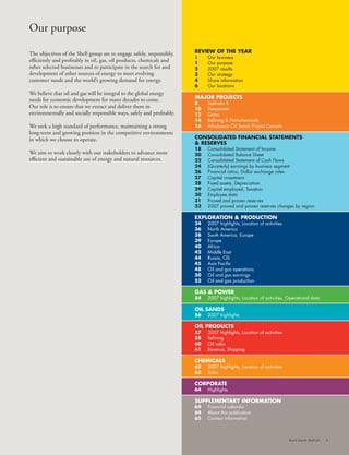 Shell Financial And Operational Information 2003 2007 | PDF