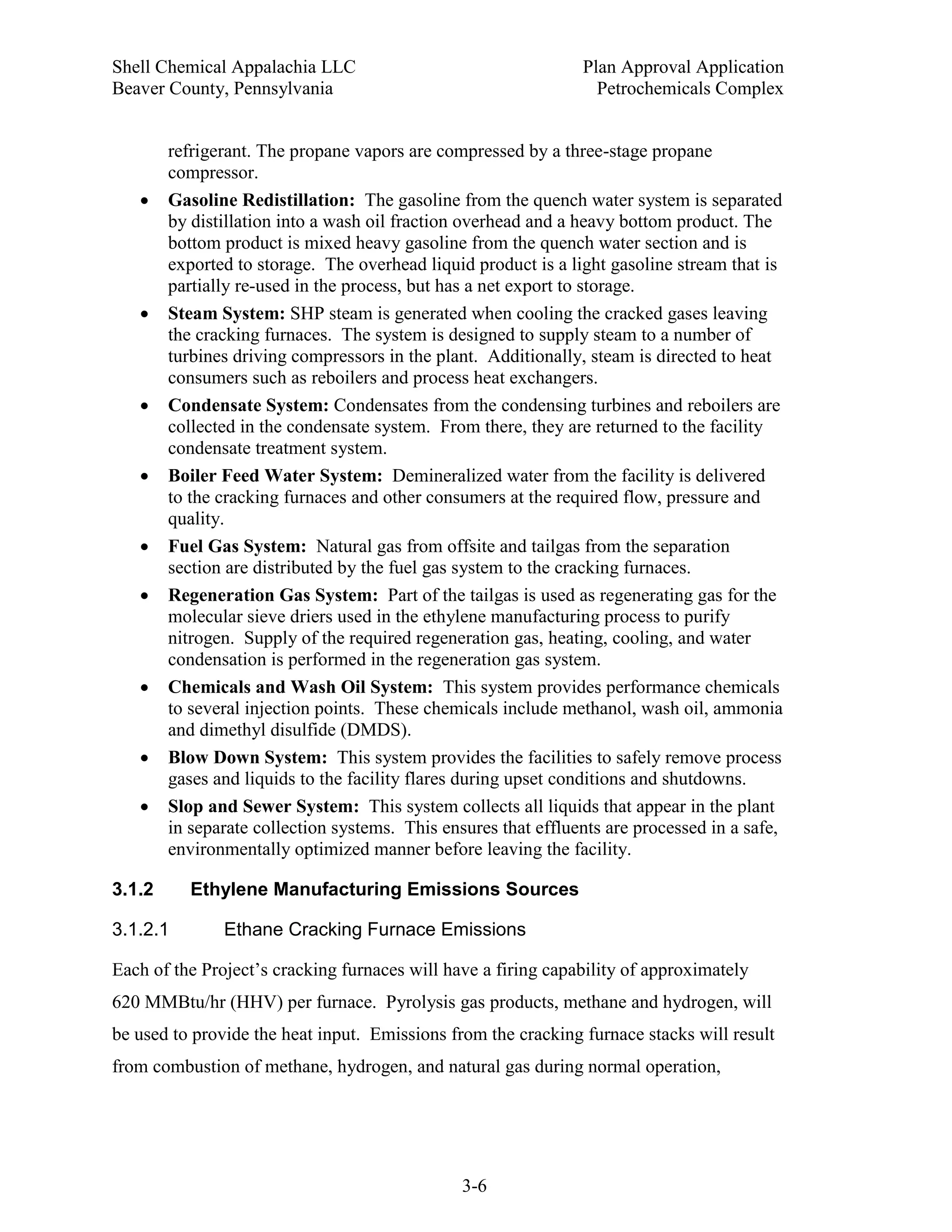 Shell Air Quality Plan Approval application for PA Ethane Cracker Plant ...