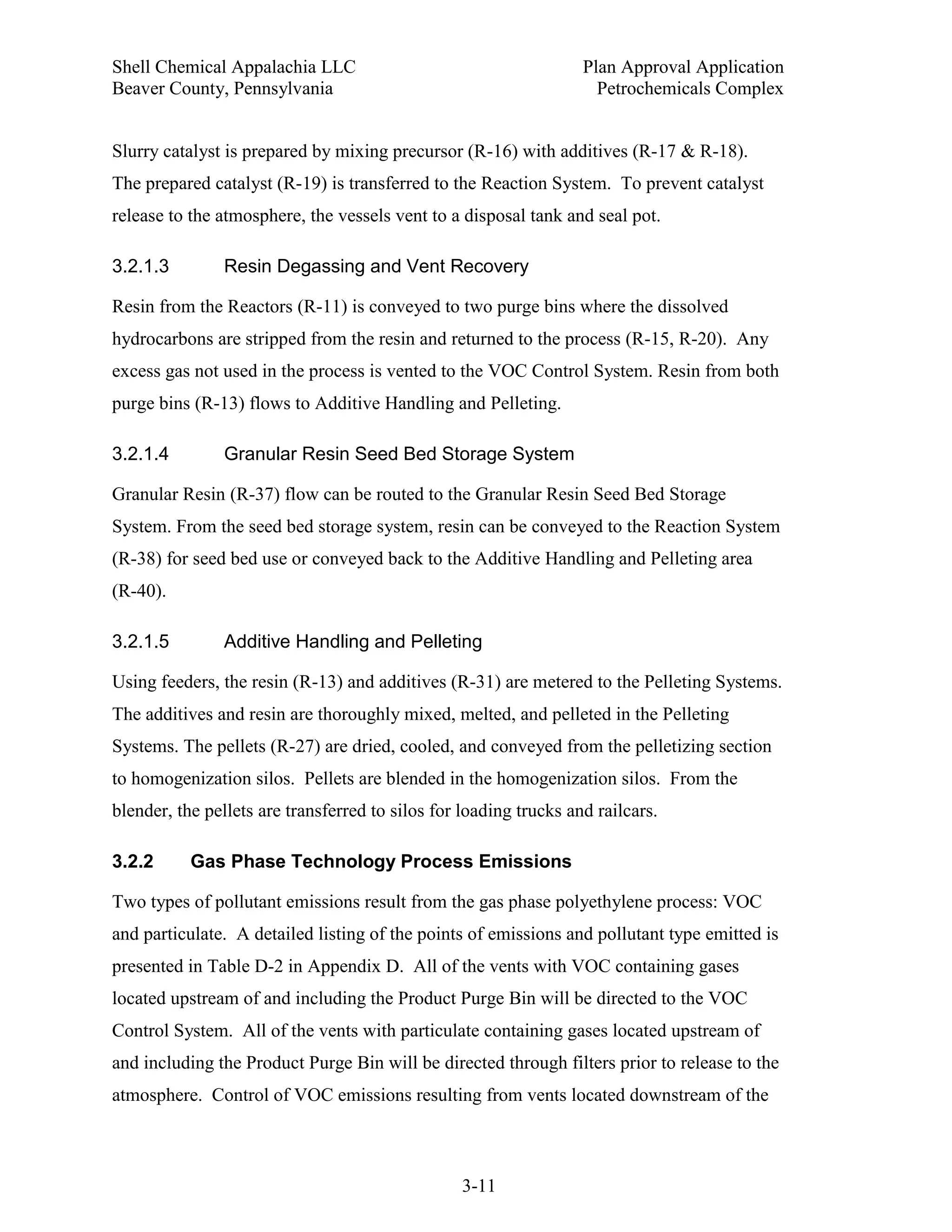 Shell Air Quality Plan Approval application for PA Ethane Cracker Plant ...