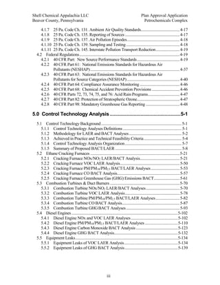 Shell Air Quality Plan Approval application for PA Ethane Cracker Plant ...