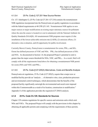 Shell Air Quality Plan Approval application for PA Ethane Cracker Plant ...