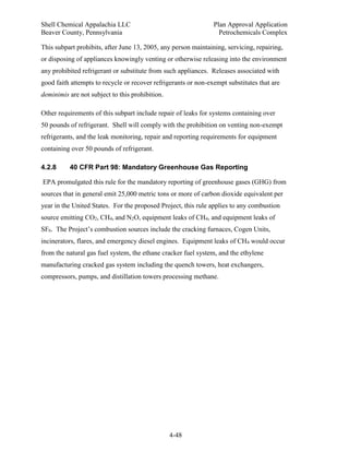 Shell Air Quality Plan Approval application for PA Ethane Cracker Plant ...