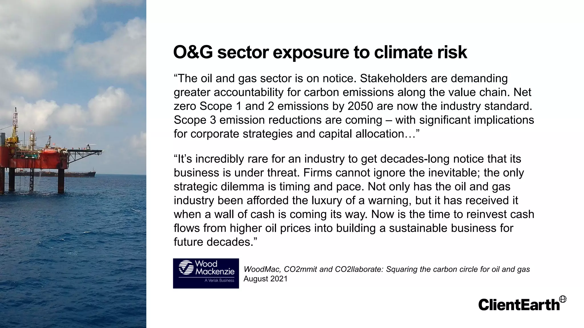 ClientEarth Claim towards Board of Shell plc | PPT