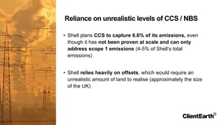 ClientEarth Claim towards Board of Shell plc | PPT