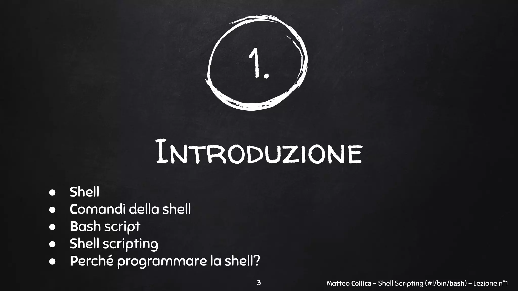 [BASH] Shell Scripting [ITA] | PDF