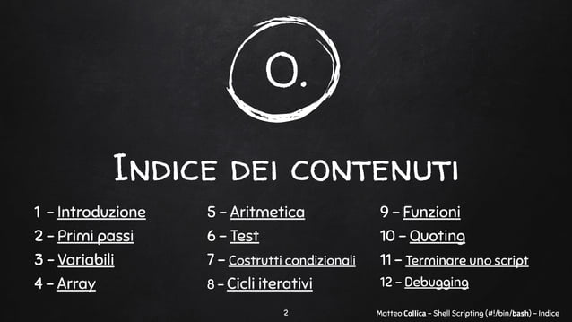 [BASH] Shell Scripting [ITA] | PDF