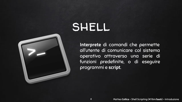 [BASH] Shell Scripting [ITA] | PDF