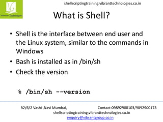 Shell Scripting-training-course-navi-mumbai-shell-scripting-course ...