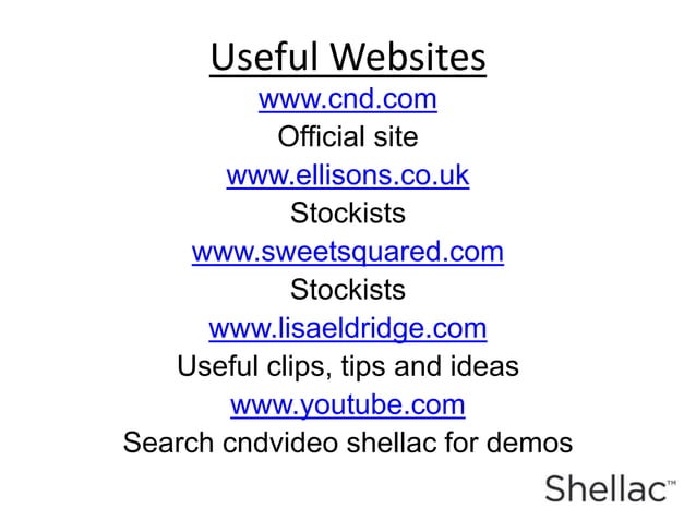 Shellac powerpoint presentation | PPTX