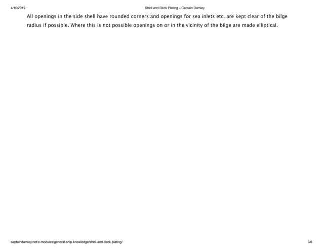 Shell and deck plating | PDF | Sailing | Sports