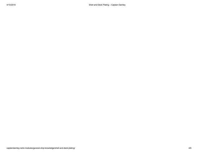 Shell and deck plating | PDF | Sailing | Sports