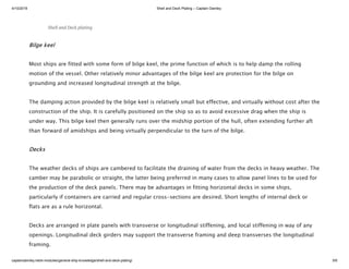 Shell and deck plating | PDF