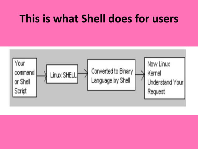 Shell and its types in LINUX | PPT