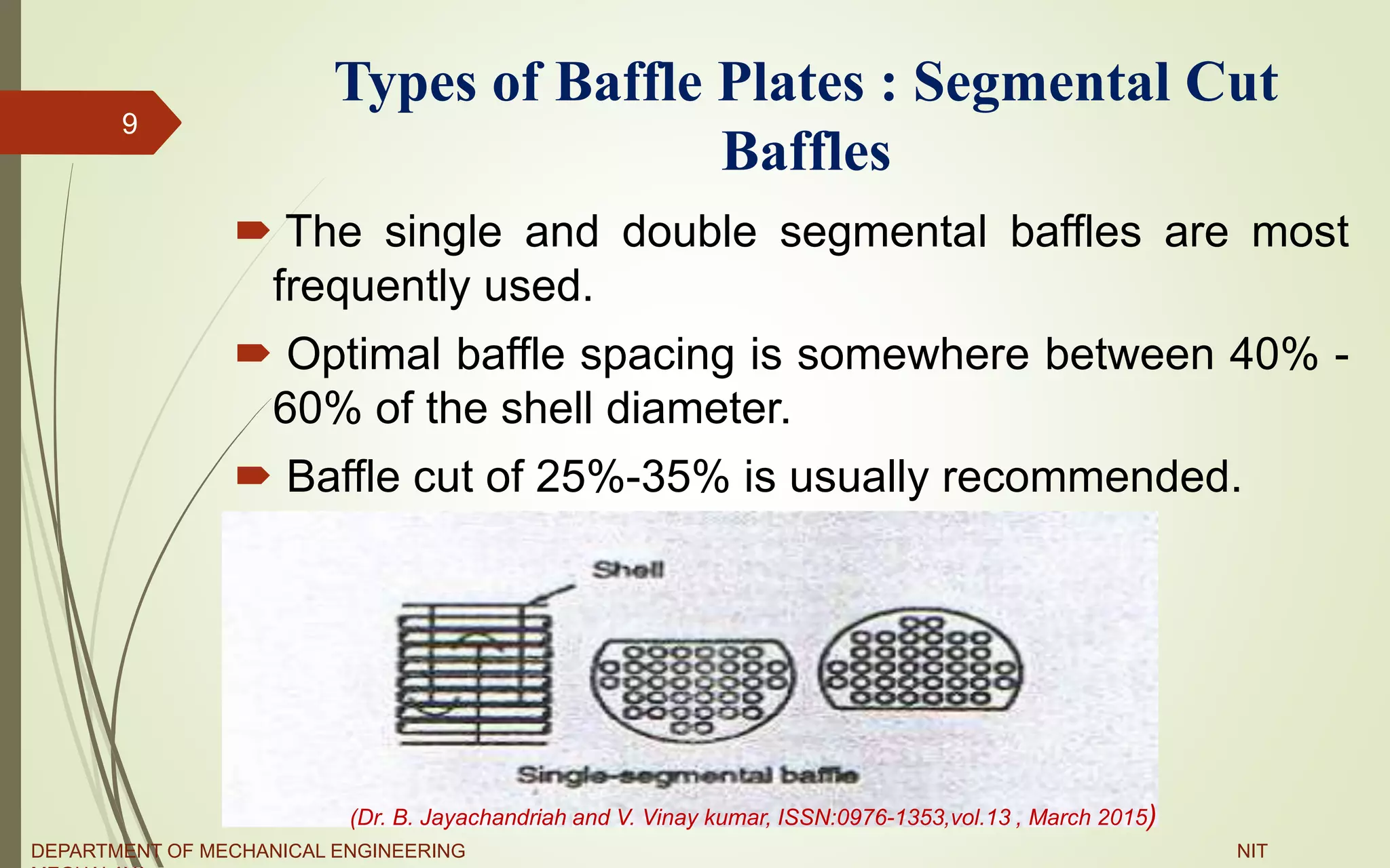 Shell and tube heat exchanger | PPTX