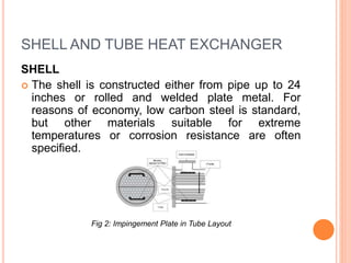 shell and tube heat exchanger.pptx | Physics | Science