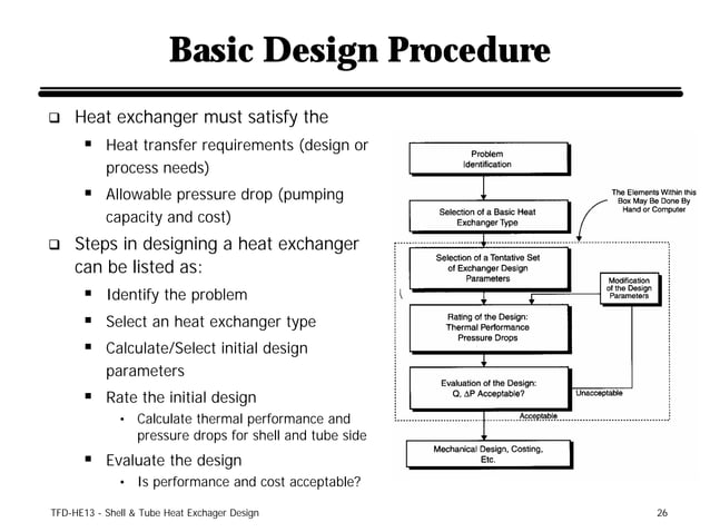 Shell and tube heat exchanger design | PDF