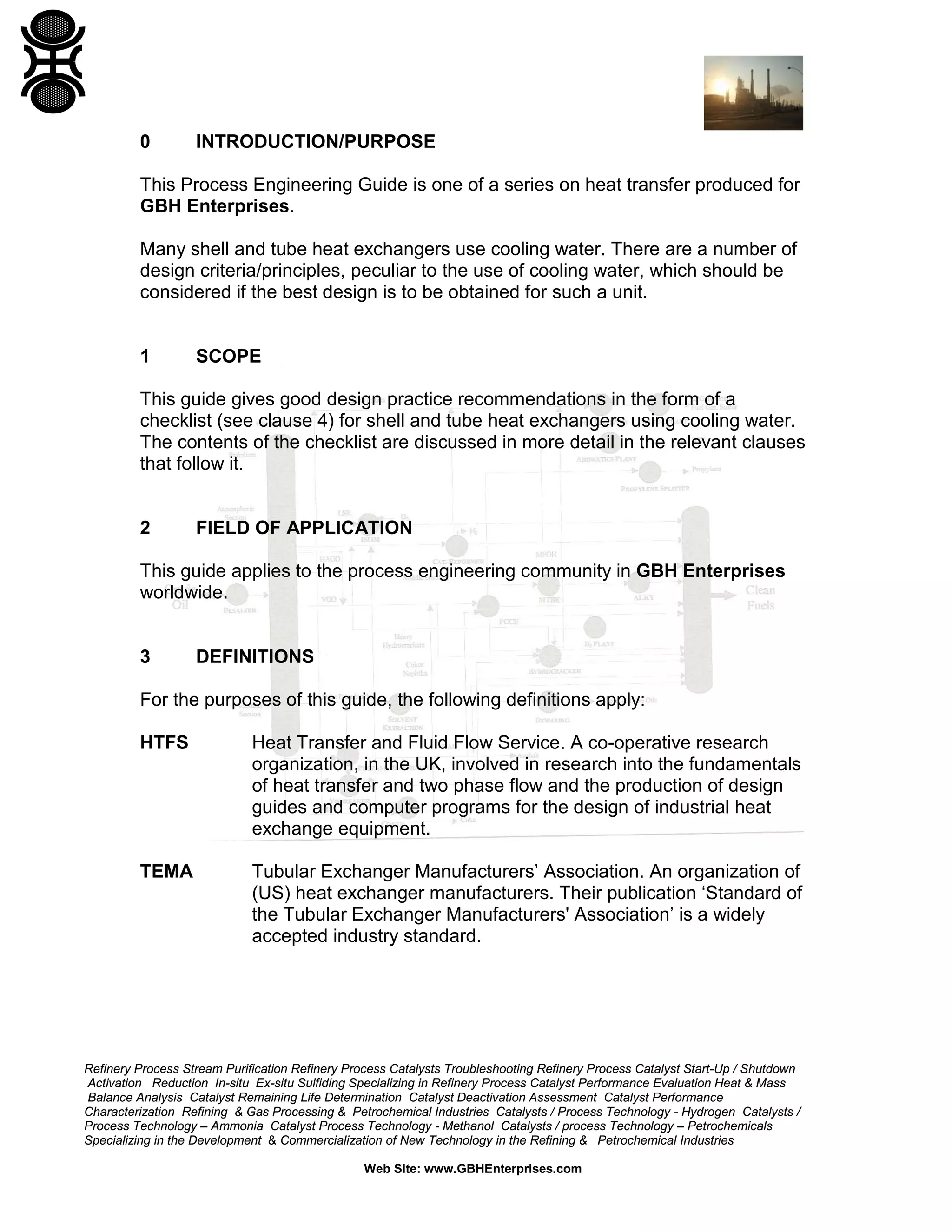 Shell and Tube Heat Exchangers Using Cooling Water | PDF