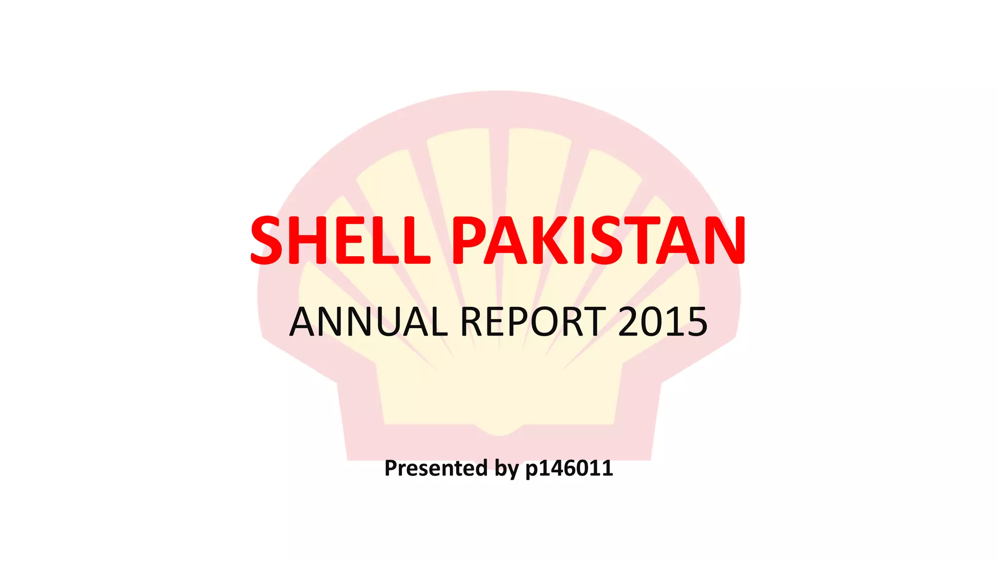 Shell Annual Report 2015 | PPT