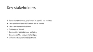Shell case study: How should ‘Bion Oil’, an oil & gas giant, expand its business in ‘Zeenisia ...